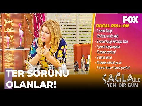 Doğal Roll-On Nasıl Yapılıyor - Çağla İle Yeni Bir Gün 401.Bölüm