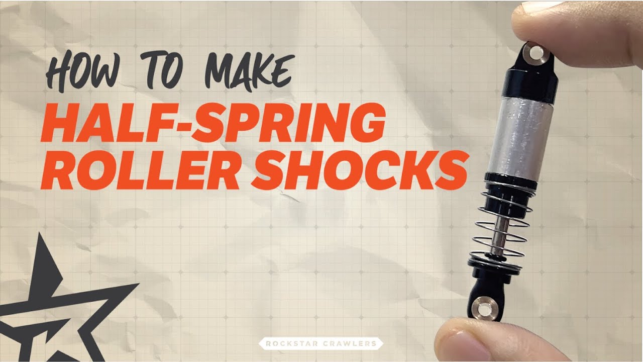 DIY Half-Spring Roller Shocks for TRX4M – How to Make | RC Crawler Tips ...
