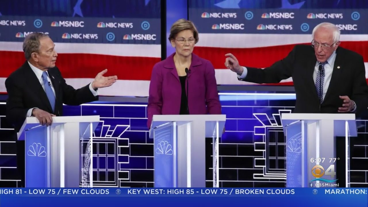 Bloomberg Feels The Heat During Democratic President Candidates Debate ...
