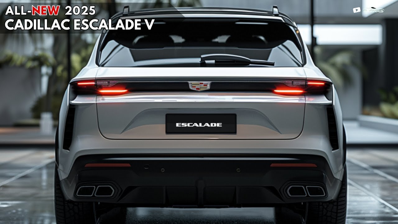 2025 Cadillac Escalade V Unveiled - Plush Animals With Bold New Updates ...