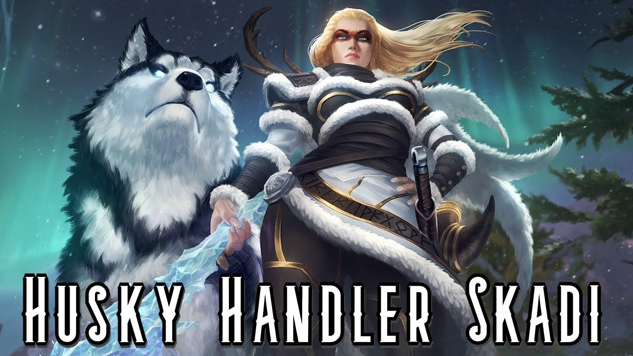 SMITE: Skin Showcase - Husky Handler Skadi - YouTube