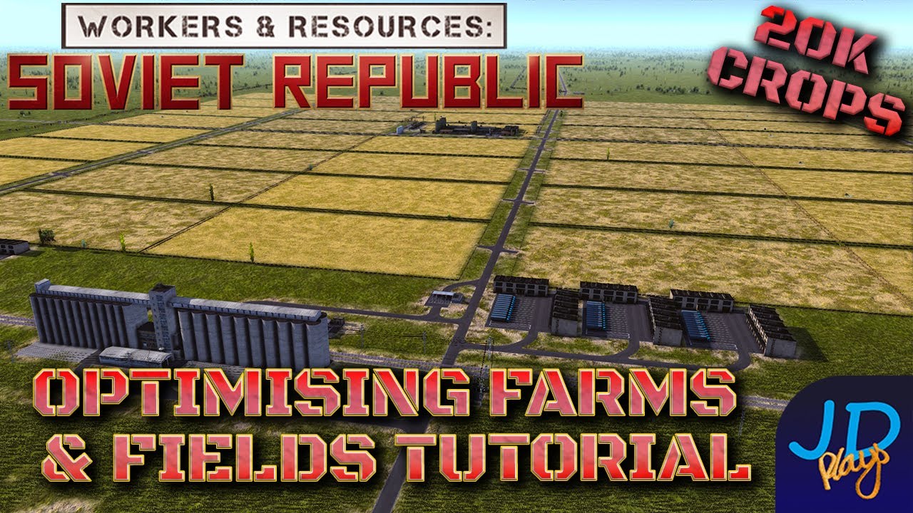 Farming Explained & Efficient Layout for 20K Crops ⛏️ Workers ...