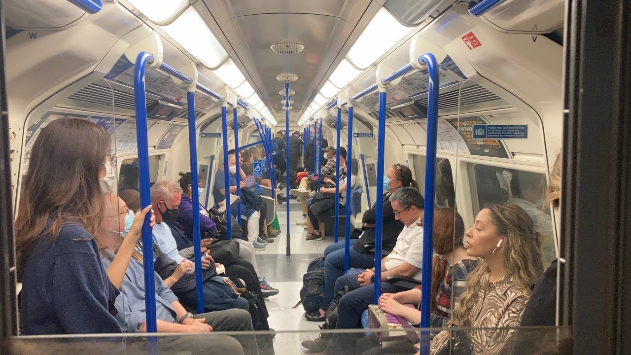 Northern Line Edgware to Battersea Power Station Station - YouTube