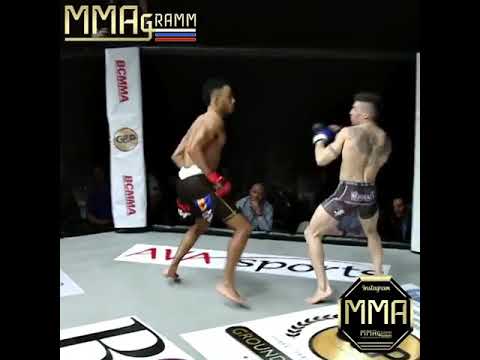 Artistlik yaptı nakavt oldu MMA Kafes Dövüşü!!!