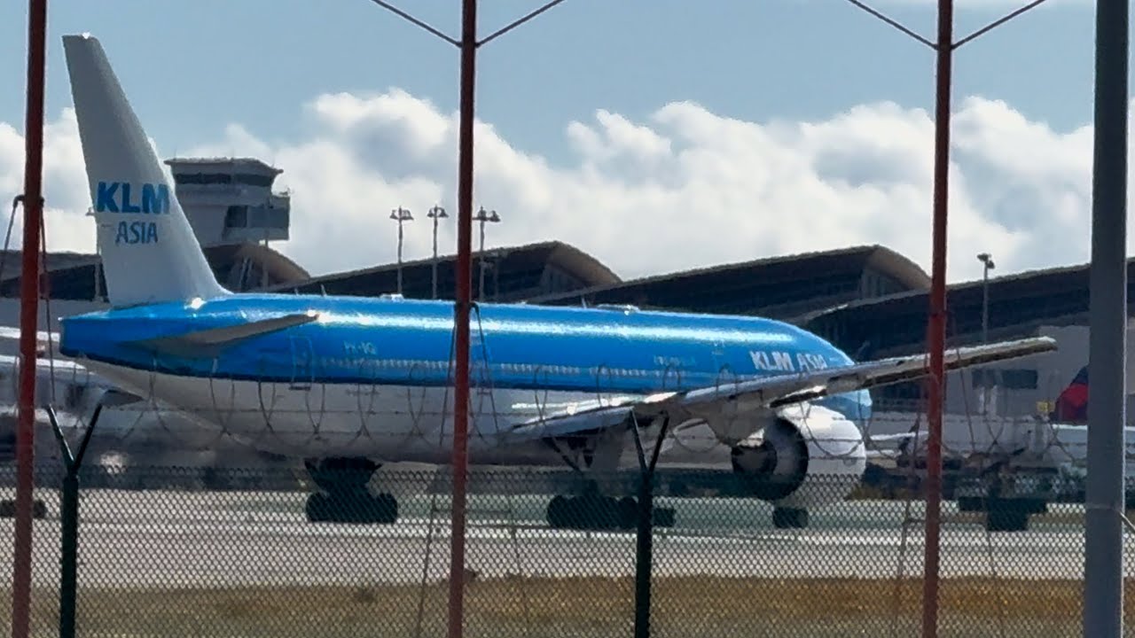 KLM Asia KL604 Boeing 777-206(ER) Takeoff – LAX April 27, 2025 #lax # ...