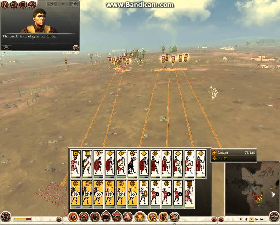 Rome 2 Total War General Speech + EPIC combat animations - YouTube