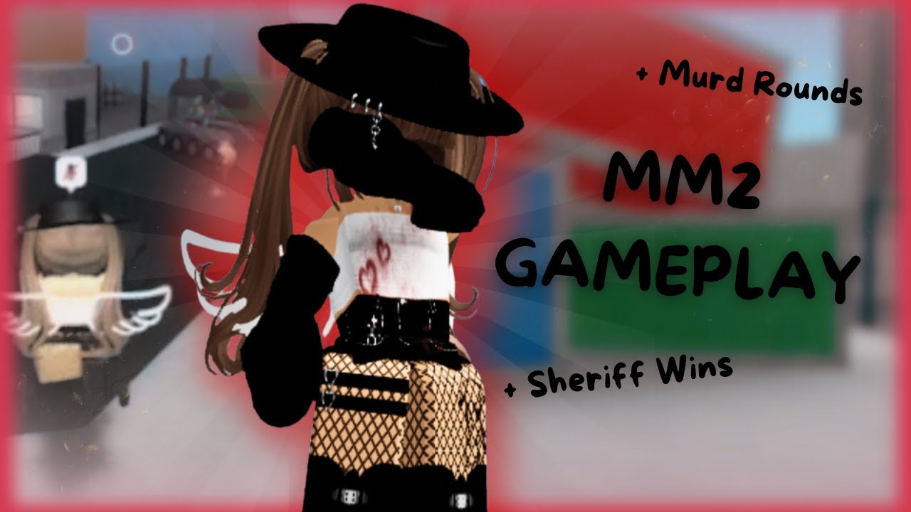 MM2 Gameplay Montage! *i hit some good shots/throws-* (Murder Mystery 2 ...