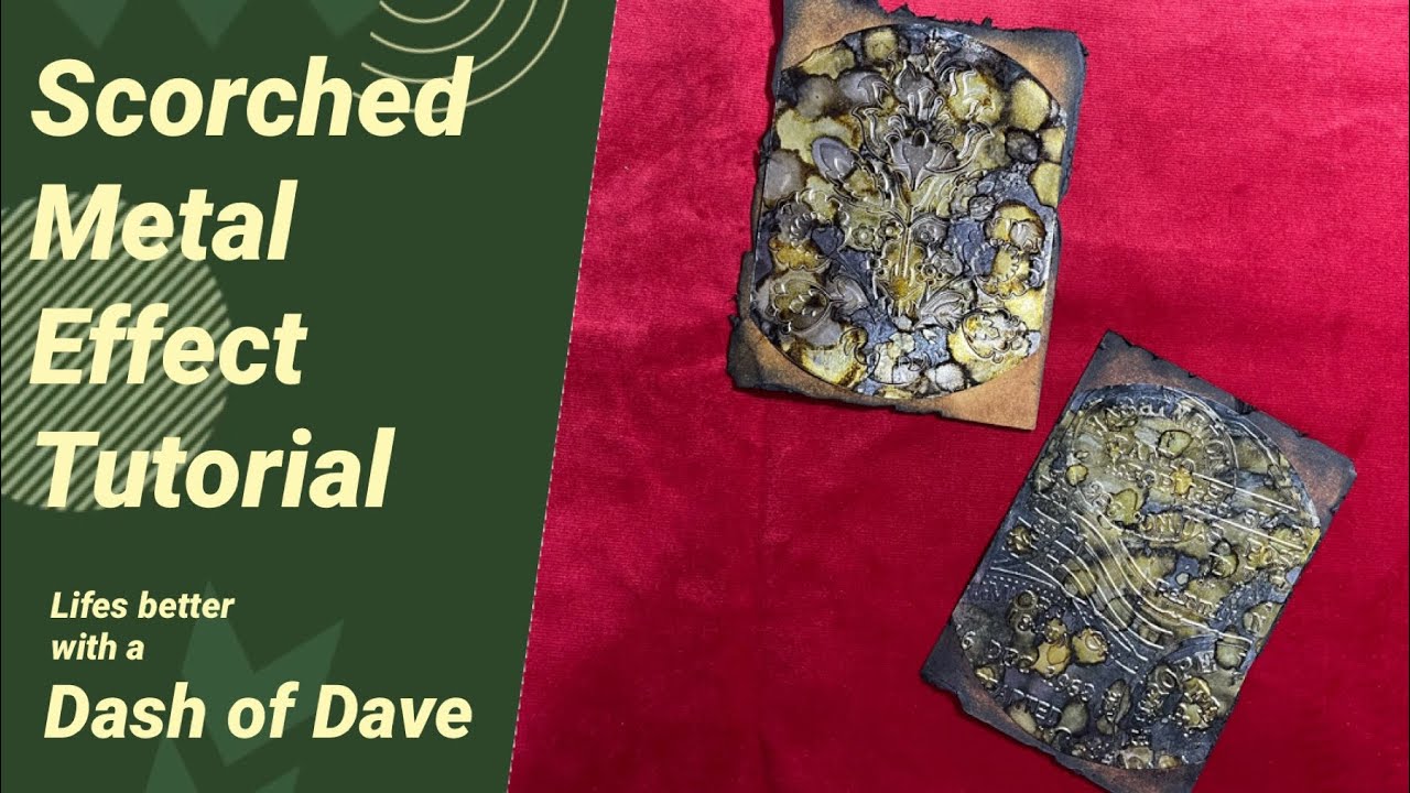 Scorched Metal Effect Tutorial - YouTube