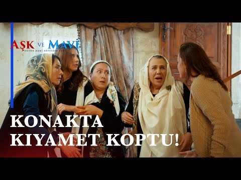 Olaylı çeyiz serme - Aşk ve Mavi