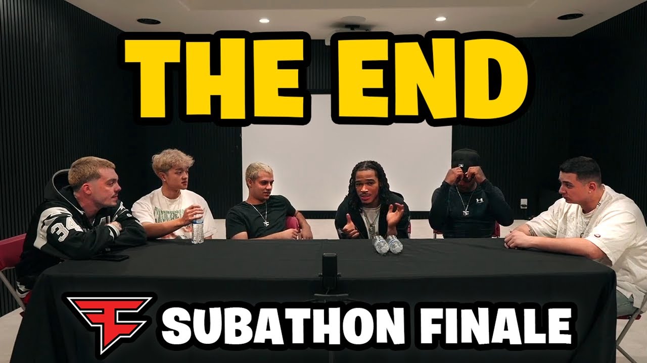 The Last Talk for the FAZE SUBATHON - YouTube