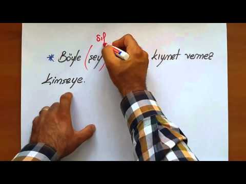 ŞEY -- TERLETEN KELİMELER / ÖNDER HOCA