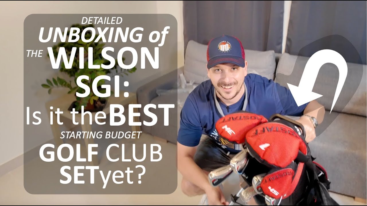 Wilson SGI Golf Clubs Set: Unboxing and review - YouTube