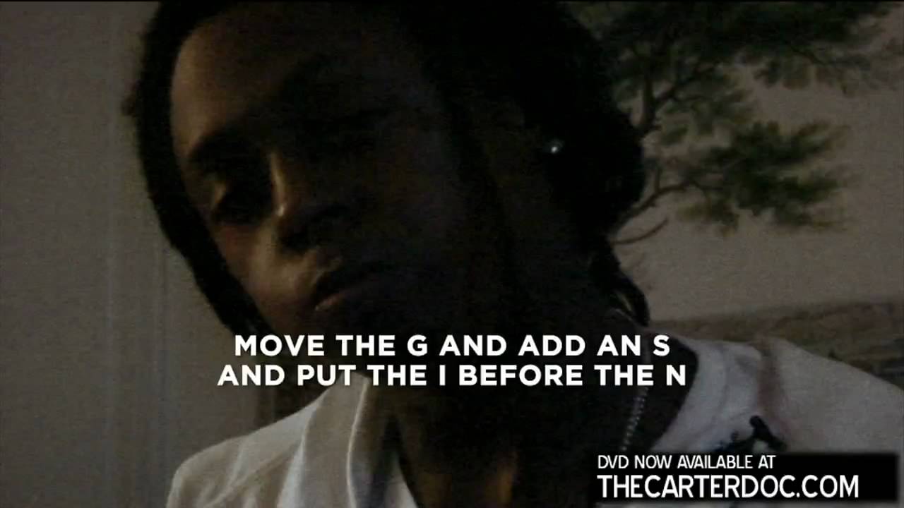 Lil Wayne performs song to the camera for his documentary "The Carter ...