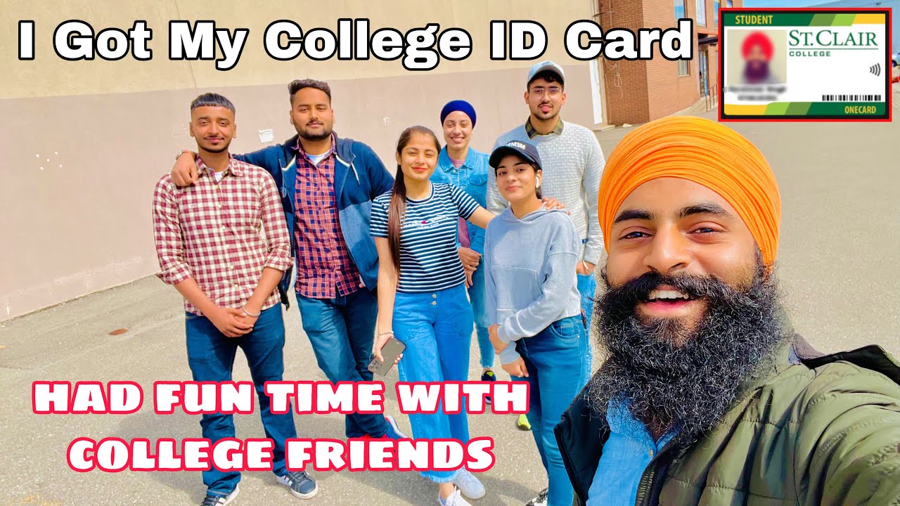 I received My College Student Identity Card|Had fun with clg friends in ...