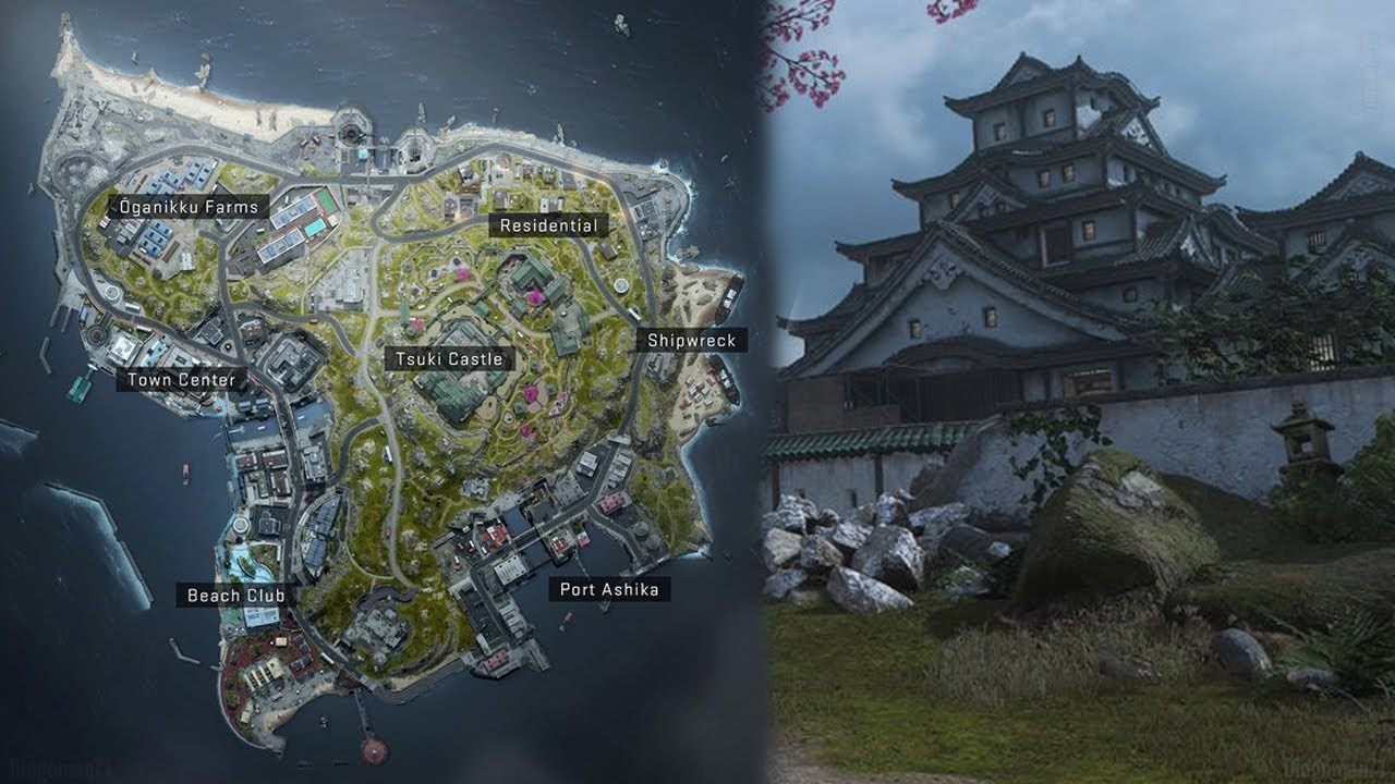 ASI ES EL NUEVO MAPA PARA WARZONE 2 Y DMZ | ANALISIS DE *ASHIKA ISLAND ...