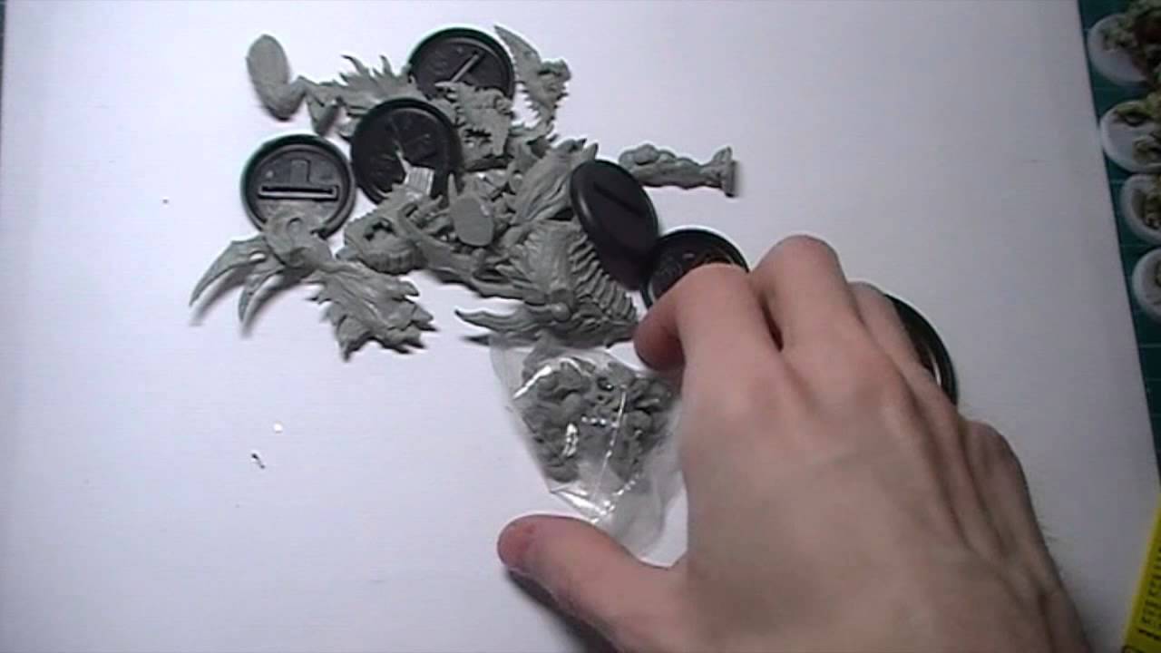 Hordes: Legion of Everblight Starter ausgepackt - YouTube