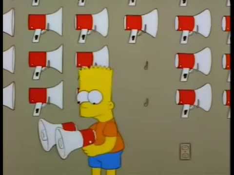 The Simpsons - Bart's testing - YouTube