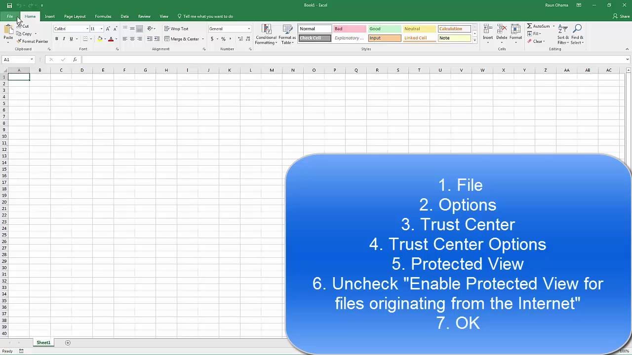 Downloaded Excel Documents Open Blank YouTube Downloaded Excel Documents Open Blank YouTube