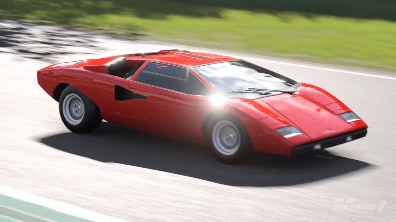 Lamborghini Countach LP400 '74 | Gran Turismo 7 | Circuit de Spa ...