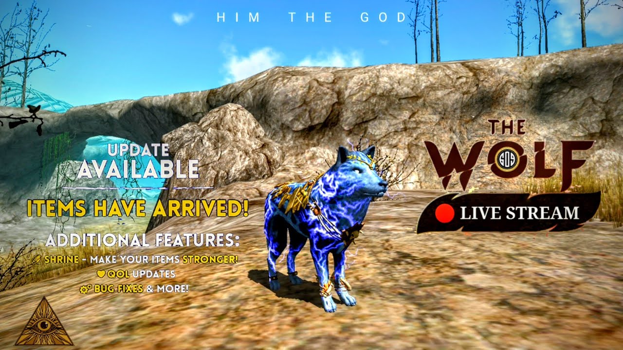 🔴 LIVE | THE WOLF 3.0 UPDATE | HIM THE GOD | THE WOLF ONLINE RPG ...