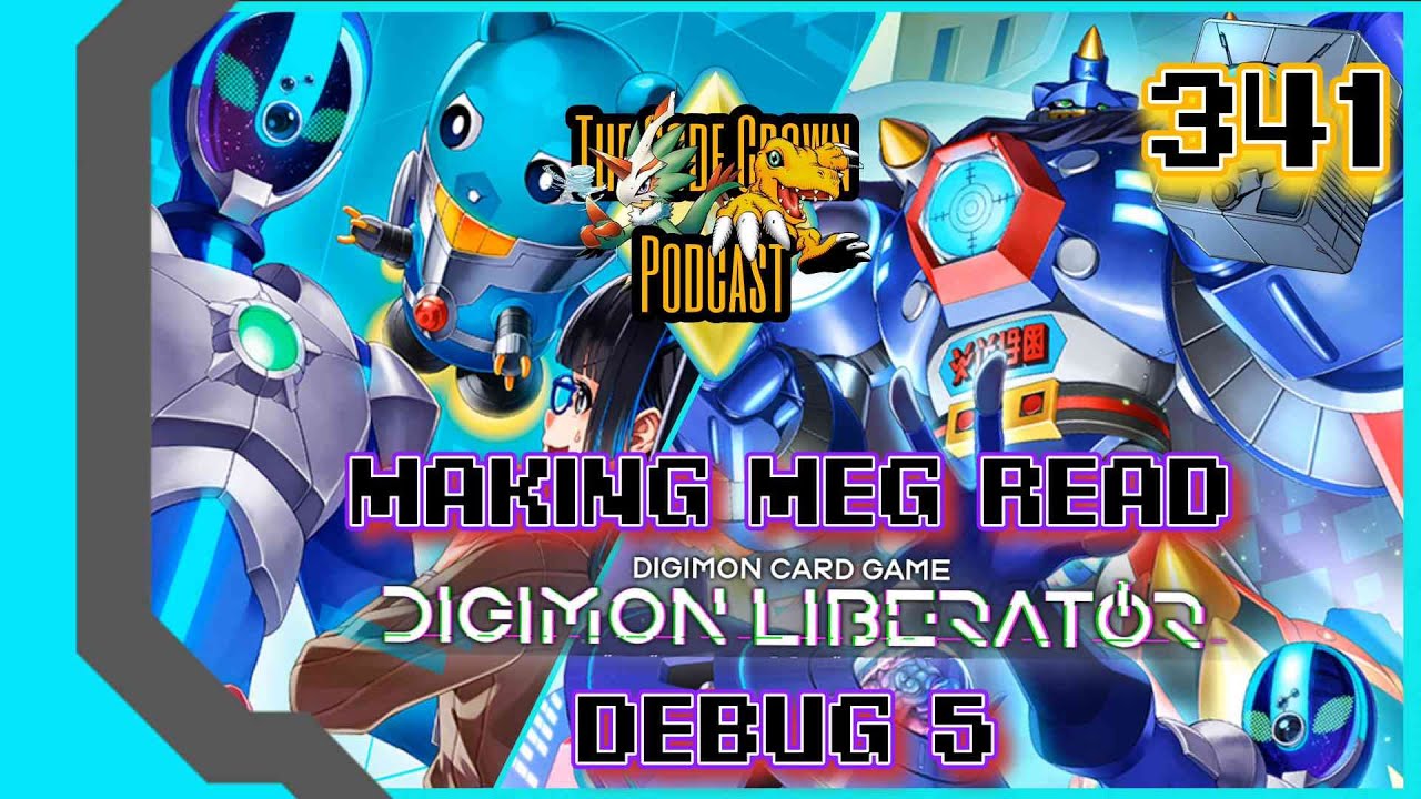 Super Robo Hero | Making Meg Read: Digimon Liberator - Debug 5 | The Code Crown Podcast LIVE ...