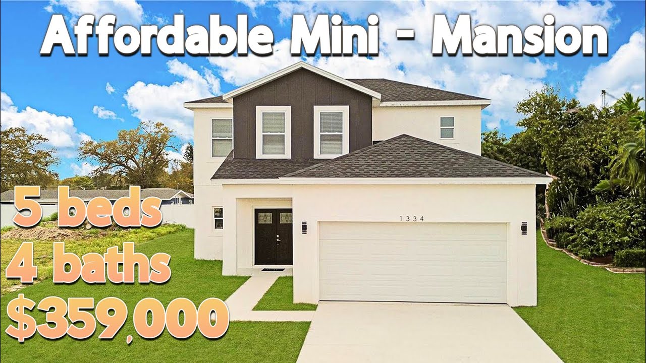 Affordable MINI-MANSION in FLORIDA! | Touring a 2024 5 Bed, 4 Bath Home ...