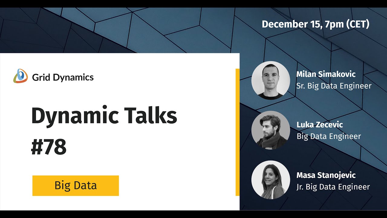 Milan Simakovic, Masa Stanojevic and Luka Zecevic. Dynamic Talks #78 ...