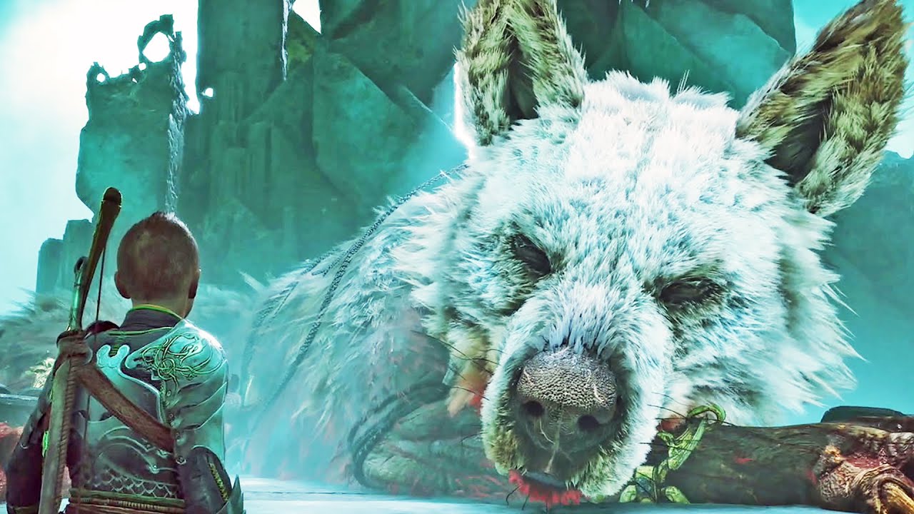 God of War Ragnarök #43: Garm, o Gigante Cão de Helheim - YouTube