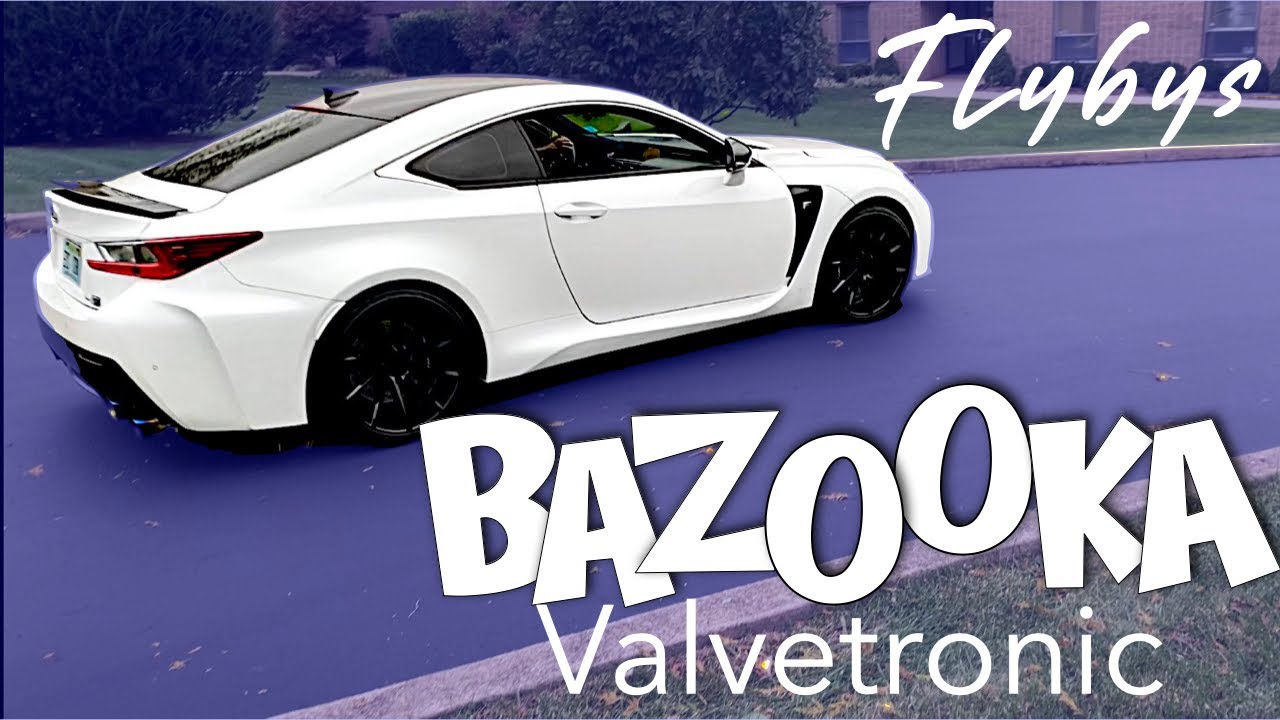 Wide Open Bazooka Flybys! RR Racing, PPE Headers + Valvetronic RCF ...