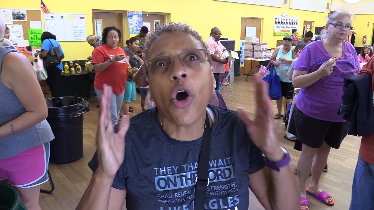 Block Party at High Point Neighborhood Family Center - YouTube