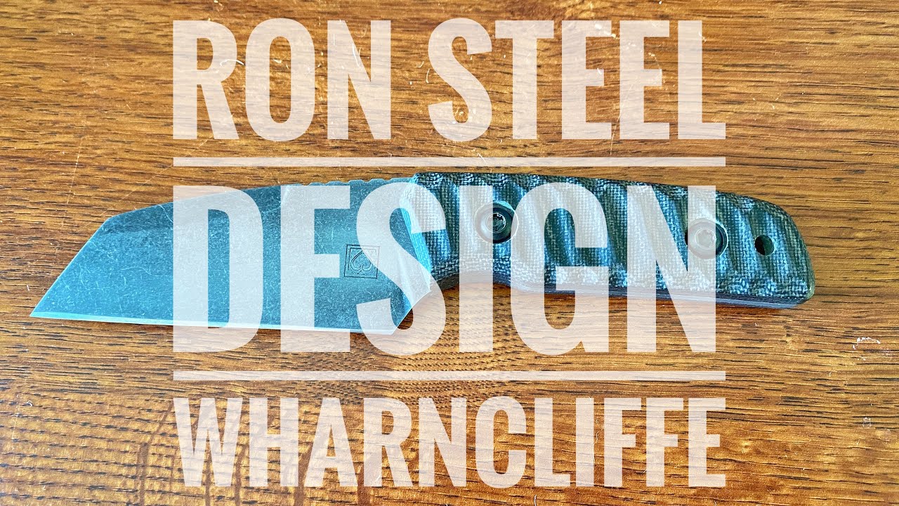 Ron Steele Design 7" Wharncliffe (Tabletop Overview) - YouTube