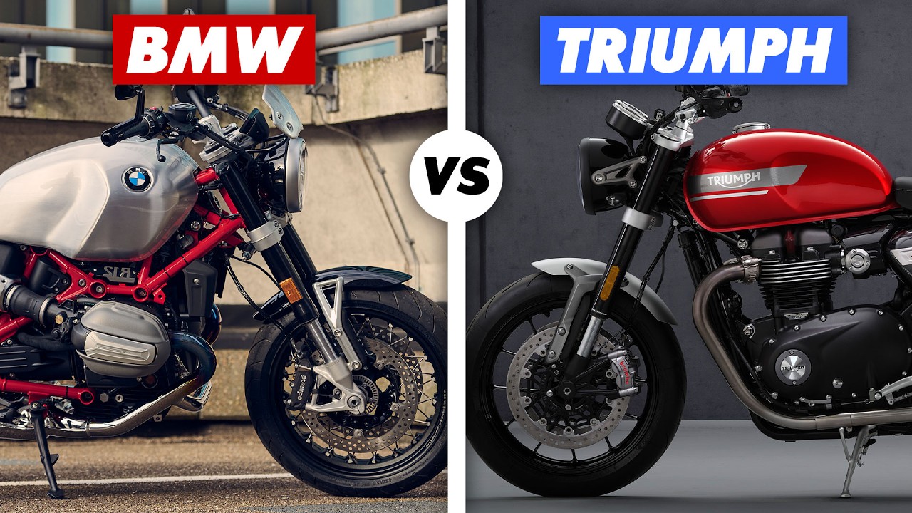 BMW R12 nineT vs Triumph Speed Twin 1200: Which Is Better? - YouTube