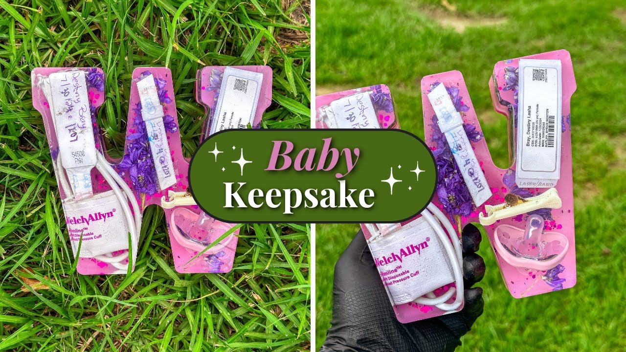 DIY Newborn Baby Keepsake: Capture Every Precious Memory! - YouTube