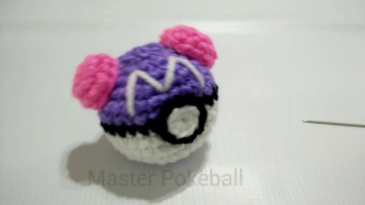 Máster Pokeball amigurumi crochet - YouTube