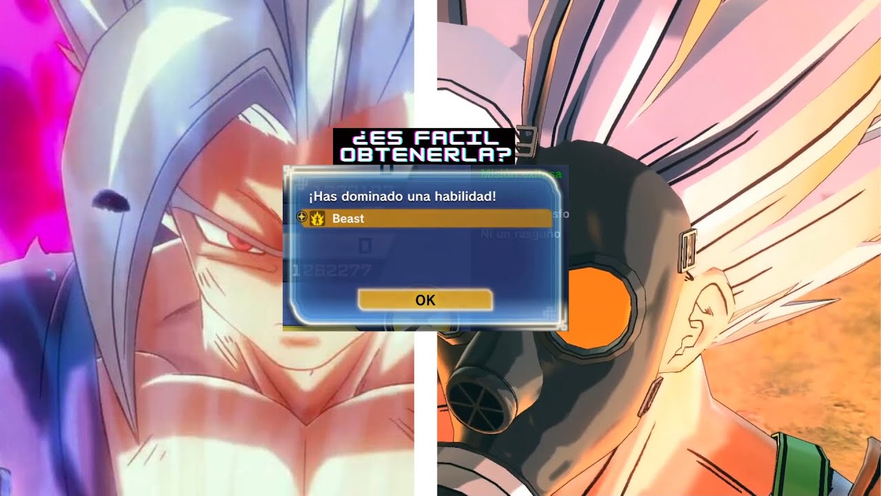 DB:XV2 - ¿Cómo conseguir la transformación beast Gohan? - YouTube