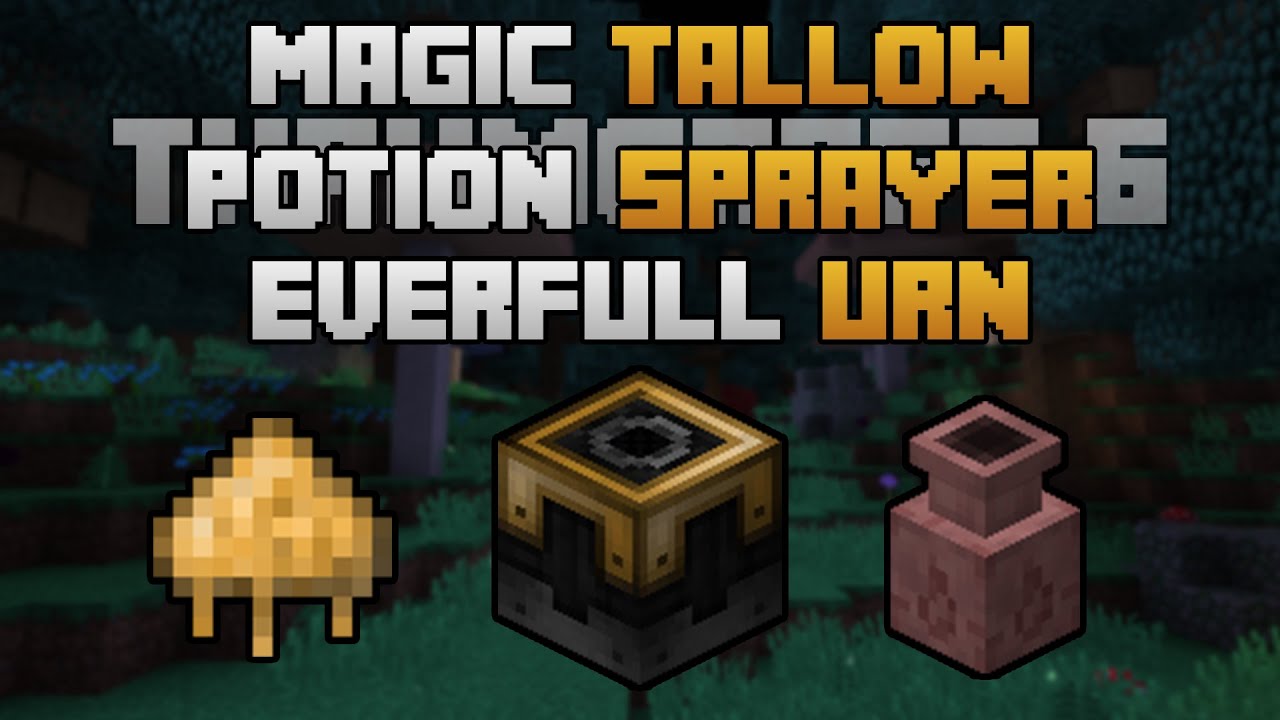 MAGIX TALLOW, POTION SPRAYER Y EVERFULL URN | THAUMCRAFT 6 | Tutorial ...