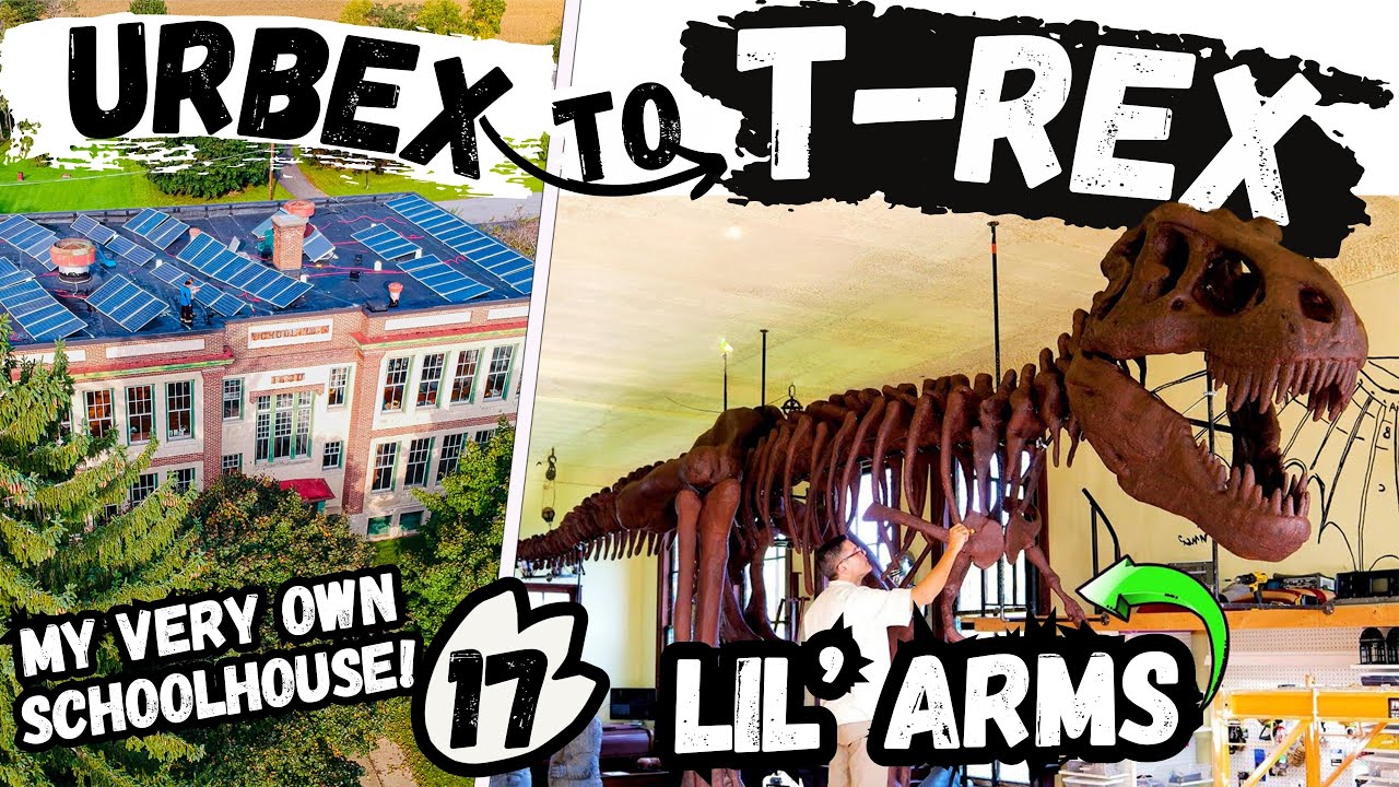 Crafting a 3D-Printed T-Rex in a Historic Schoolhouse: The Ultimate ...