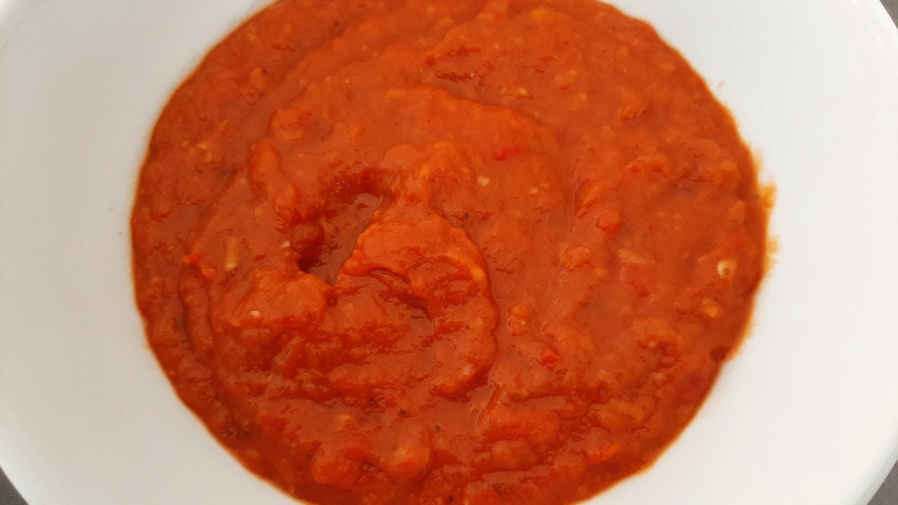 Ajvar recipe (Roasted Red Peppers And Eggplant Dip) - YouTube