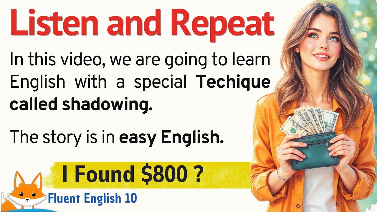 Practice Speaking & Reading Out Loud English Shadowing Practice. - YouTube