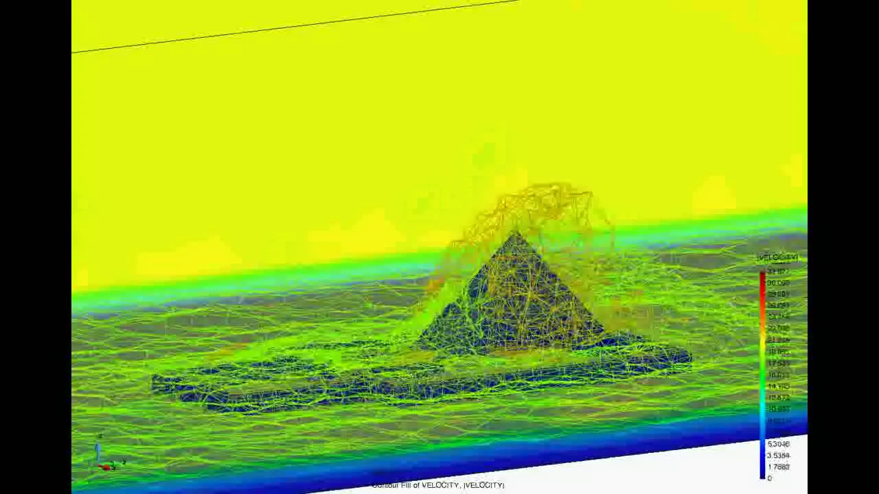 Egyptian Pyramid Wind Simulation - YouTube