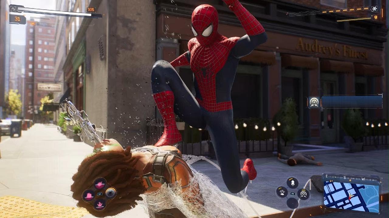 Marvel's Spider-Man 2- TASM 2 Suit Free Roam Gameplay - YouTube