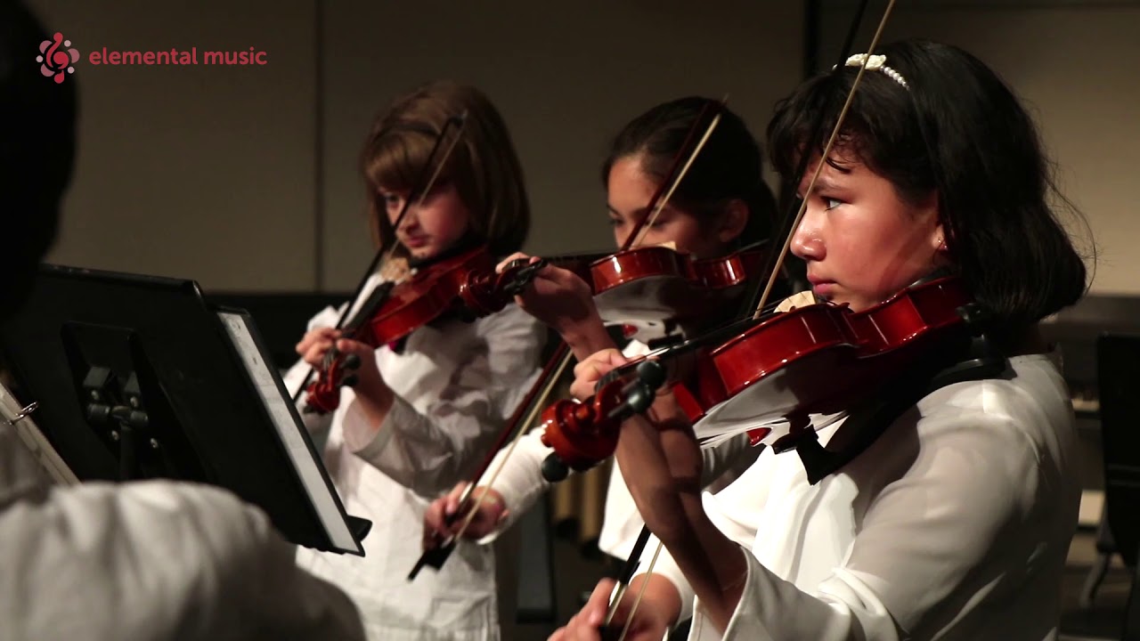 Chamber Orchestra Second Violins perform Fiddler's Frolic - YouTube
