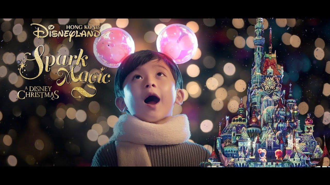 Hong Kong Disneyland Resort Spark Magic Christmas Television Commercial ...