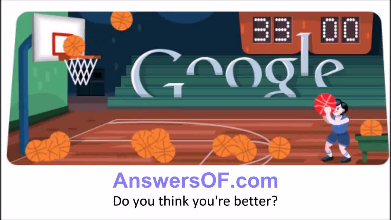 London 2012 Basketball - Google Doodle (42 points) - YouTube