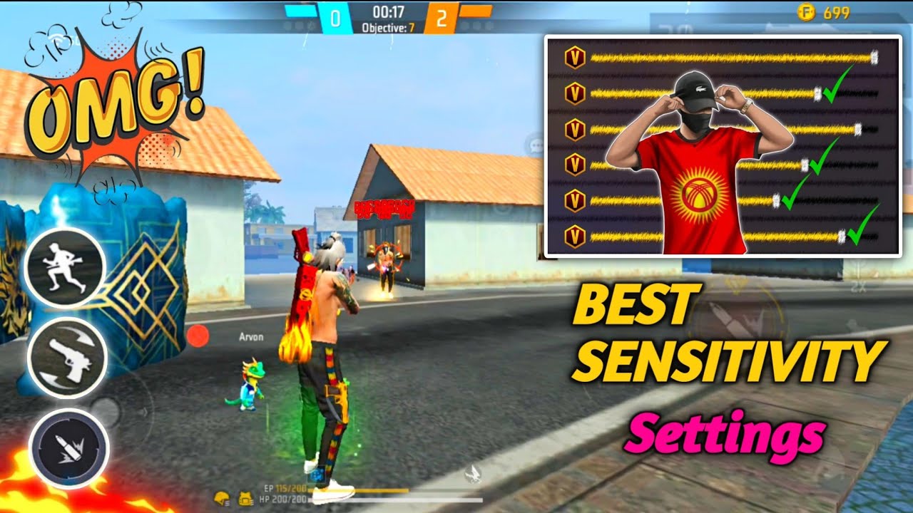 Free Fire Headshot setting 2025⚡Best Sensitivity Settings ⚙️ ...