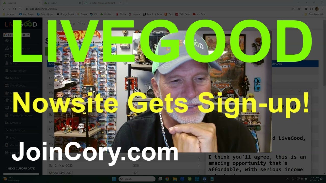 LiveGood Training Another Person Joins Thanks To Nowsite AI - YouTube