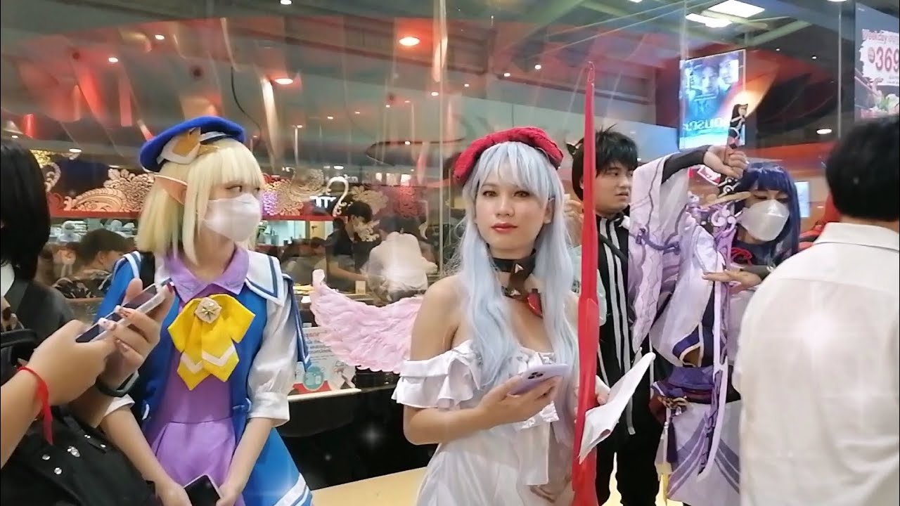 Cosplay งานแข่ง Rov Central Plaza จังหวัด อุบลราชธานี - YouTube