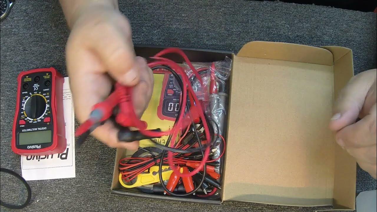 Amazing Deal Plusivo Digital Multimeter DM101 Review - YouTube