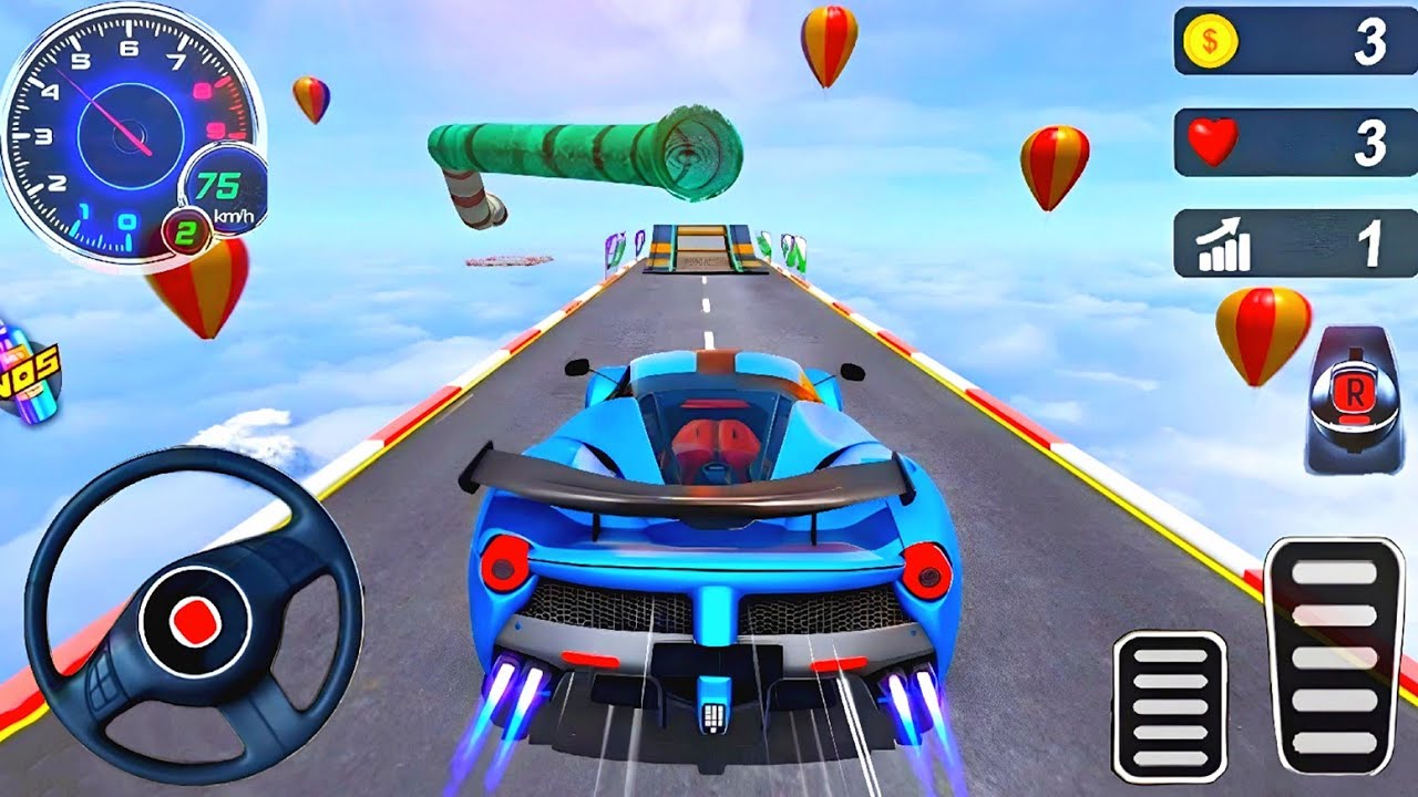 Extreme Ramp Car Stunts - Ultimate Car Racing - Android GamePlay - YouTube