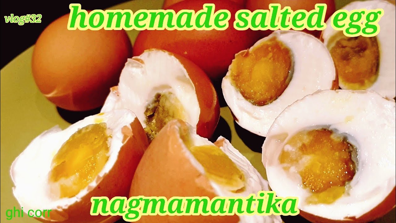 How to make homemade salted egg | Itlog na maalat | step by step | Ghi ...
